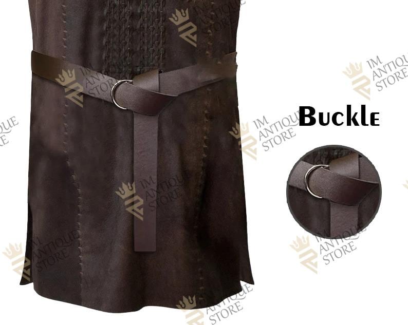 Handmade Ragnar Lothbrok Viking Leather Vest –travis Fimmel Ragnar ...