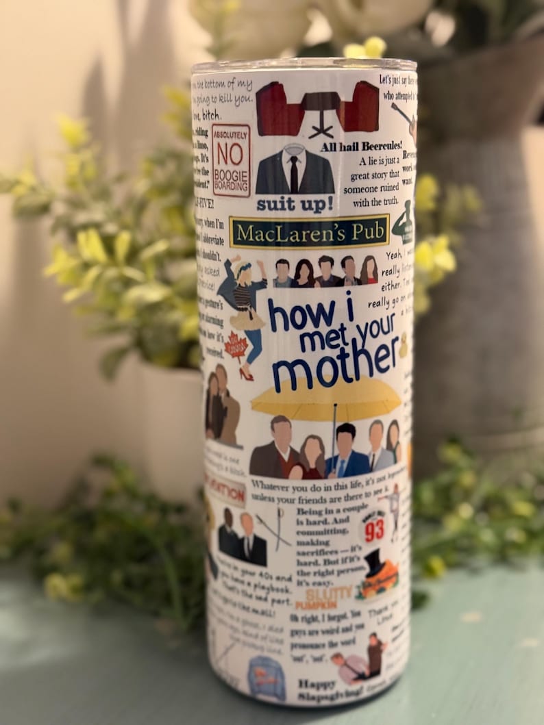 How I Met Your Mother Tumbler - Etsy