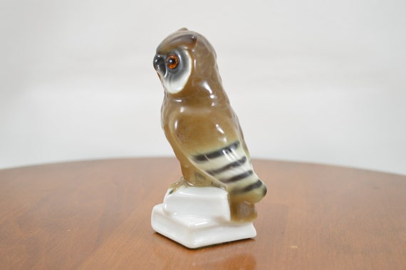 Art & Collectibles Collectibles Vintage West German Porcelain Owl Pair ...