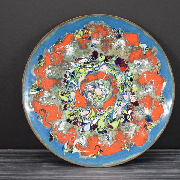 Enamel Copper Plate - Etsy