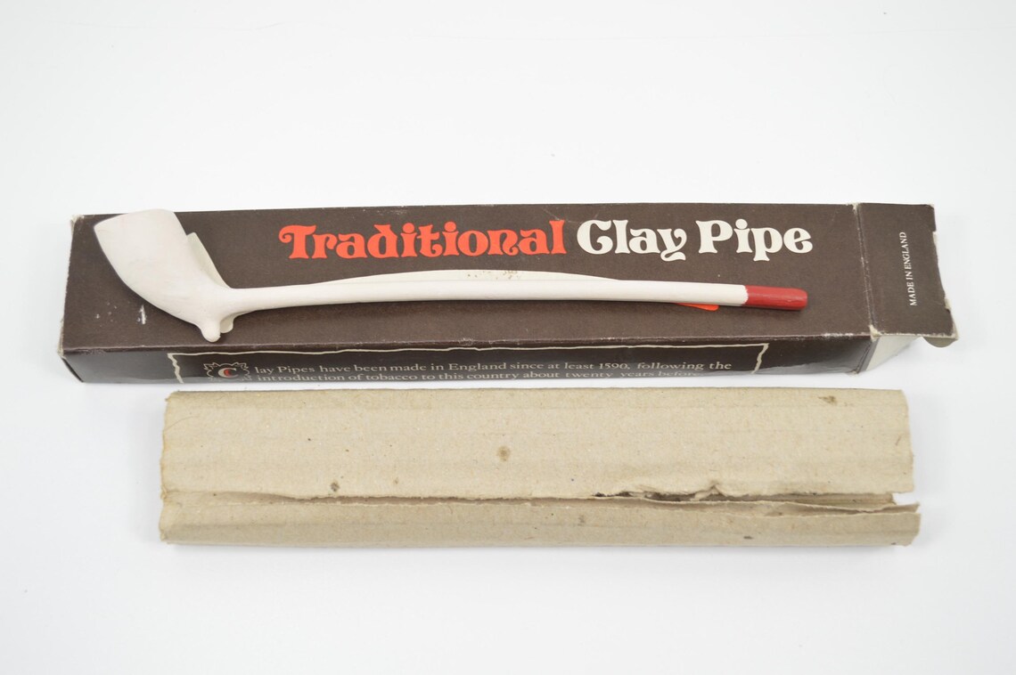 Vintage English Clay Tavern Pipe Colonial Old Dominion Williamsburg ...