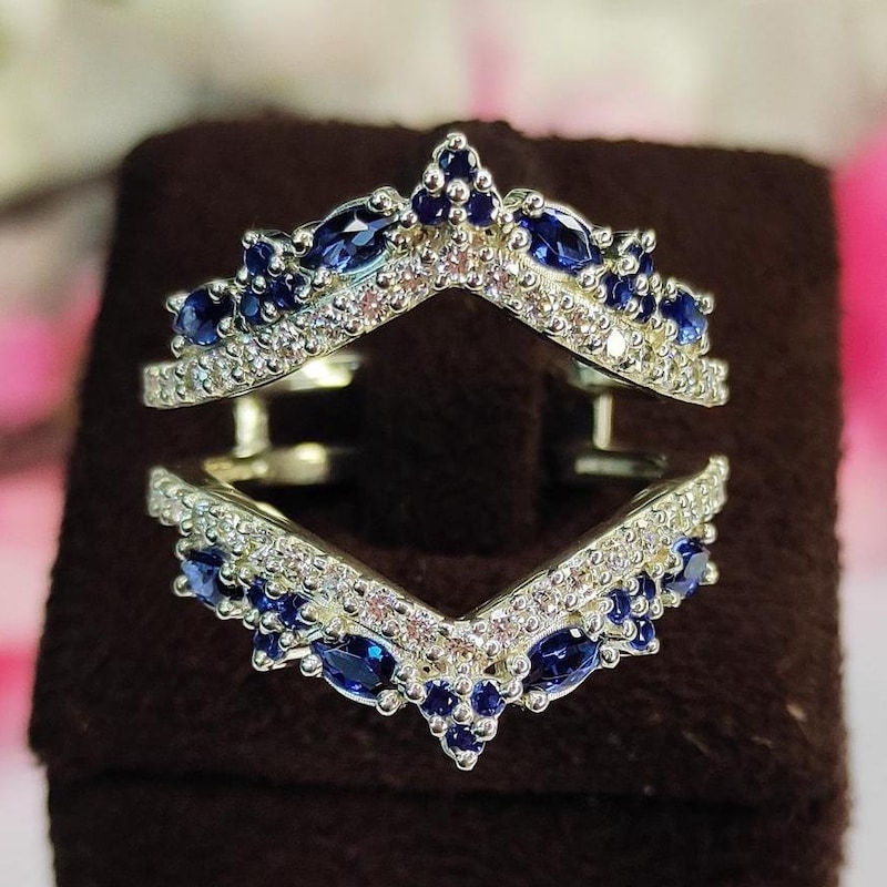 Ring Guard, Sapphire - Etsy