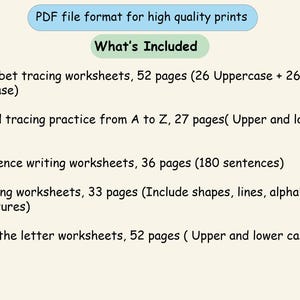 Handwriting Practice Worksheets Bundle for Kids | Fine Motor Skills ...