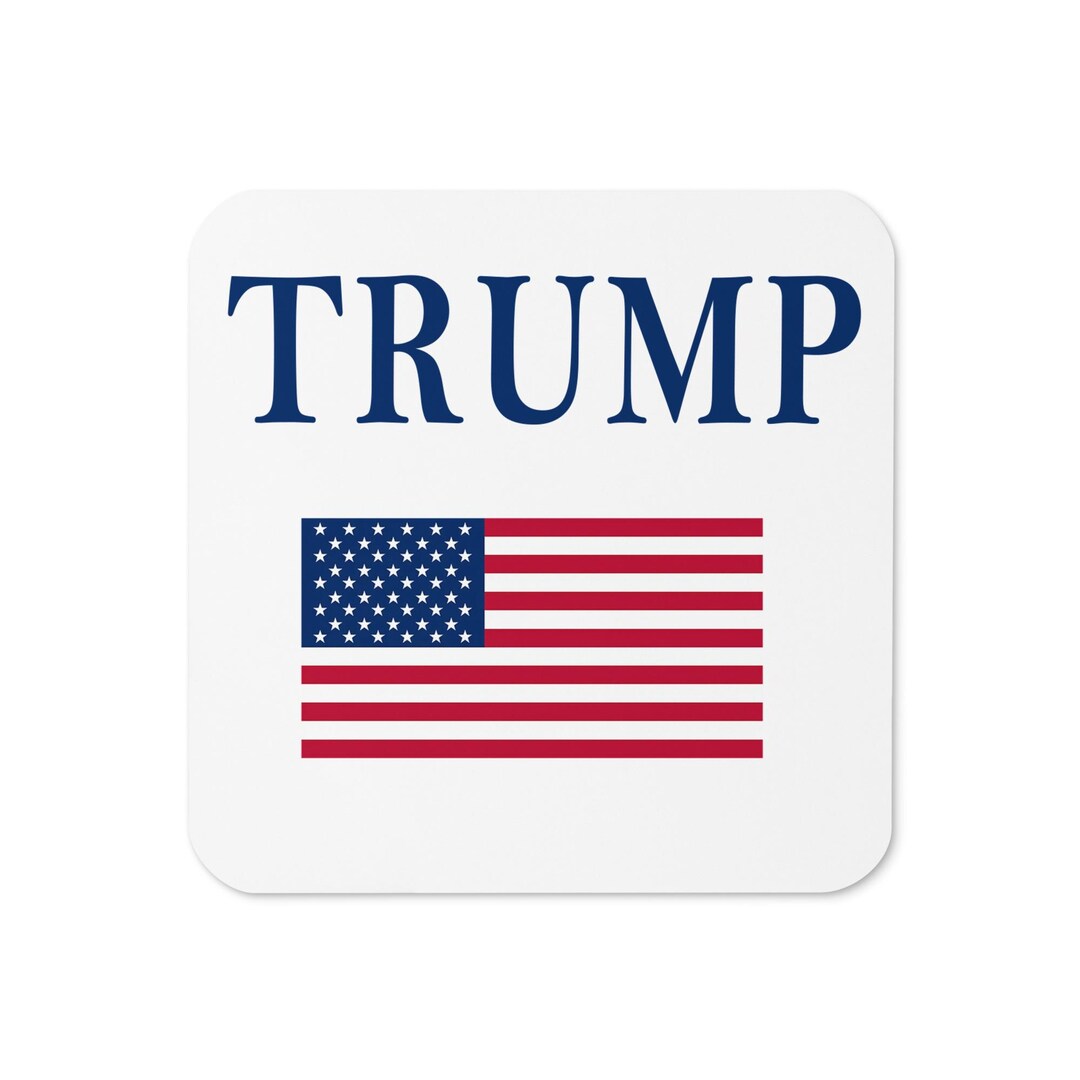 Make a Statement at Every Sip With the President Trump Cork-back ...