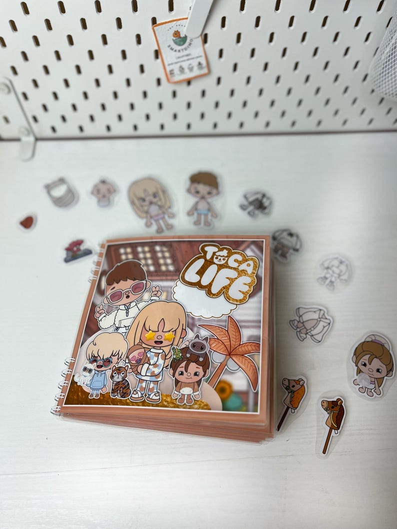 TOKA Life Sticker Activity Book Body Book for Toddlers - Etsy