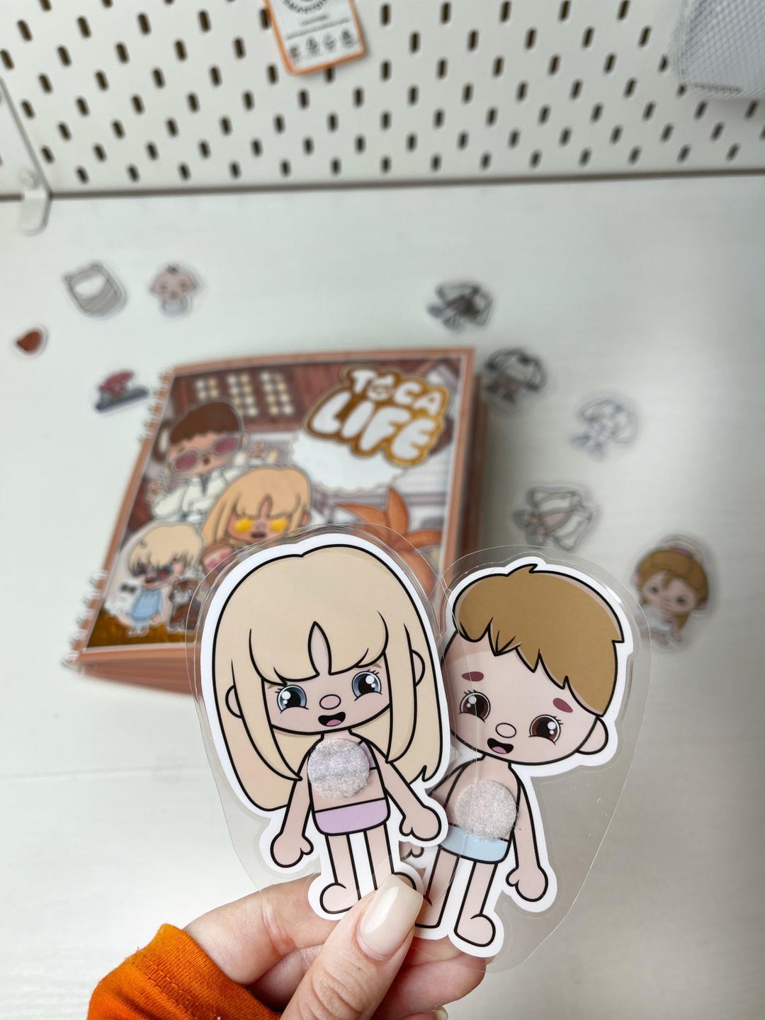 TOKA Life Sticker Activity Book Body Book for Toddlers - Etsy