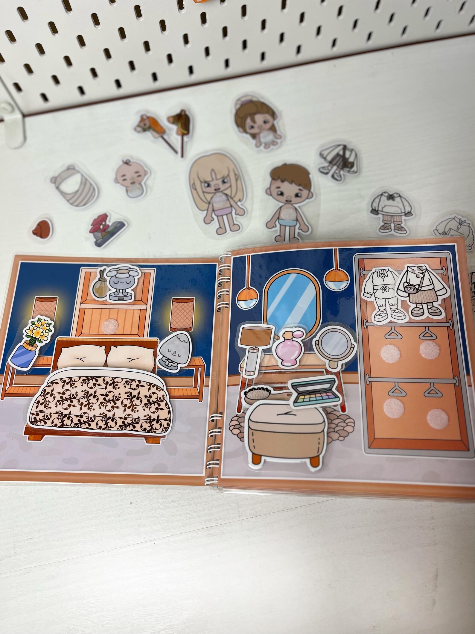TOKA Life Sticker Activity Book Body Book for Toddlers - Etsy