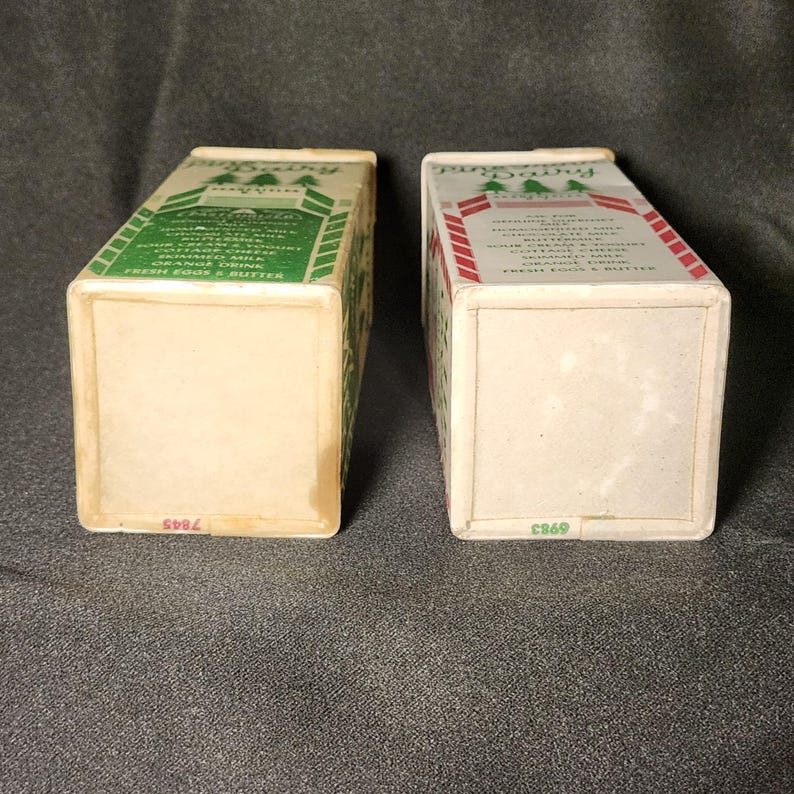 Rare Vintage 1950’s Milk Cartons From Pine Grove Farms Dairy - Etsy