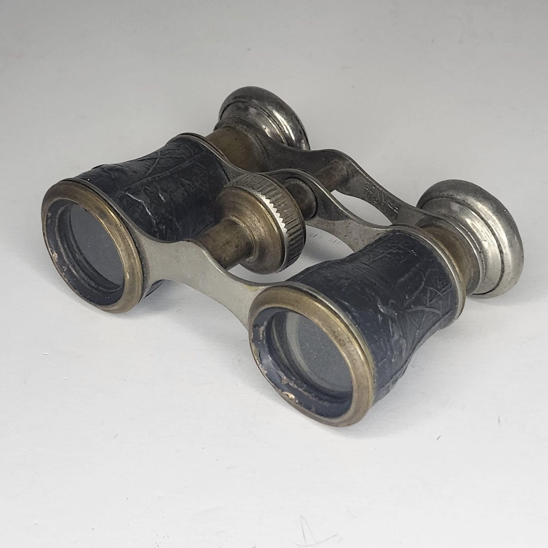 OLD Antique - Chevalier Paris - Opera or Hunting Glasses - With ...