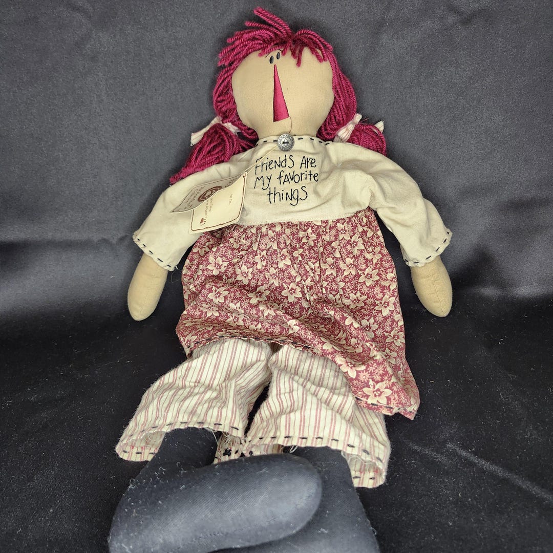 Vintage Collectible Rag Doll - Boyd’s Bears - Head Bean Series - "best ...