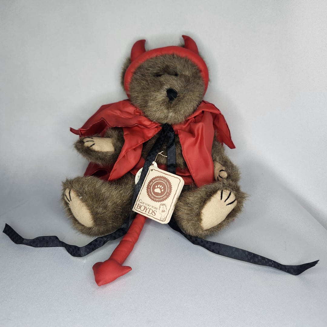 Boyd’s Bears Best Dressed - Conner D Devilbear - Etsy