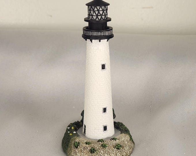 Lefton Resin Model Lighthouse - Cape Florida - Etsy