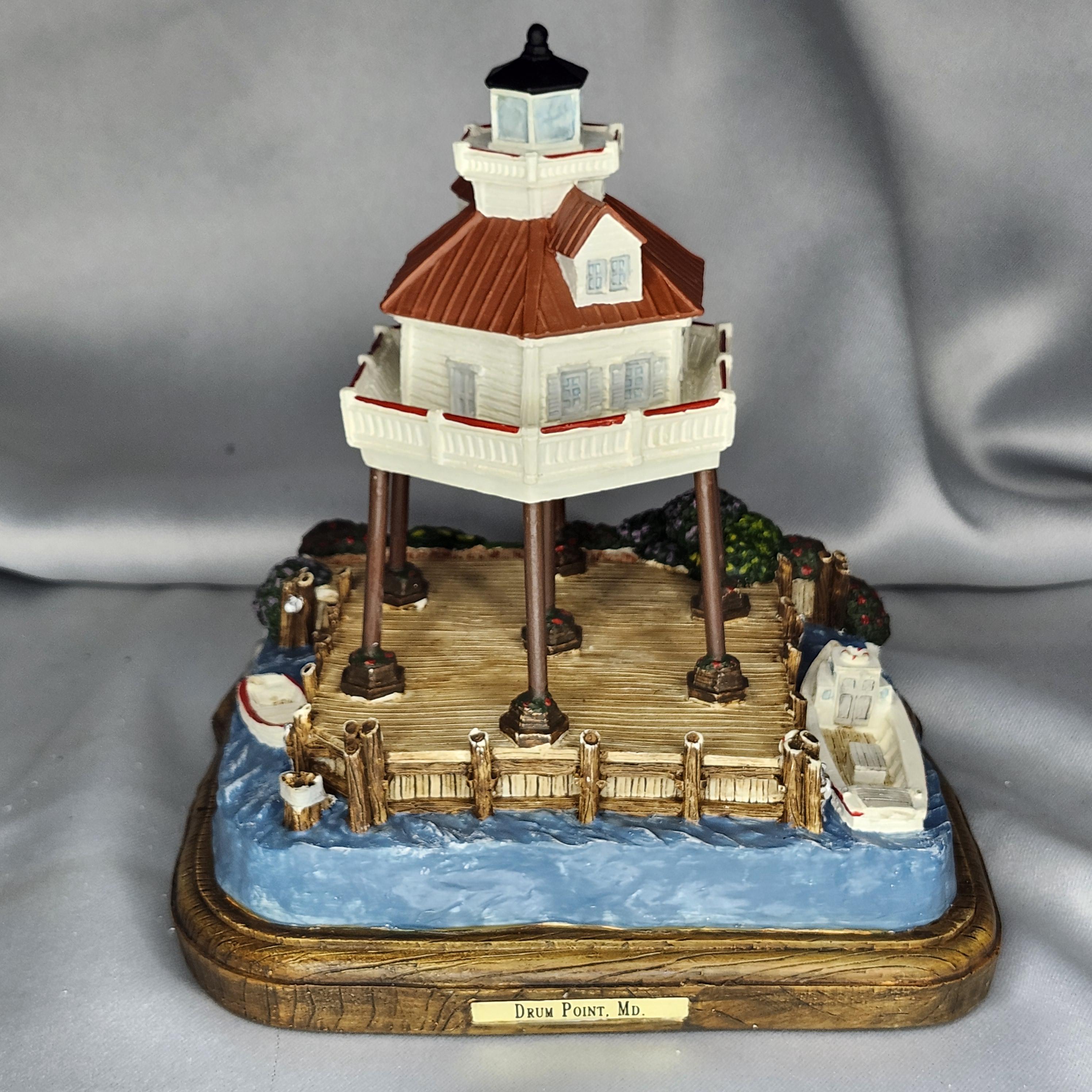 USA Lighthouses - Drum Point Maryland Number 1012- Quality Resin ...