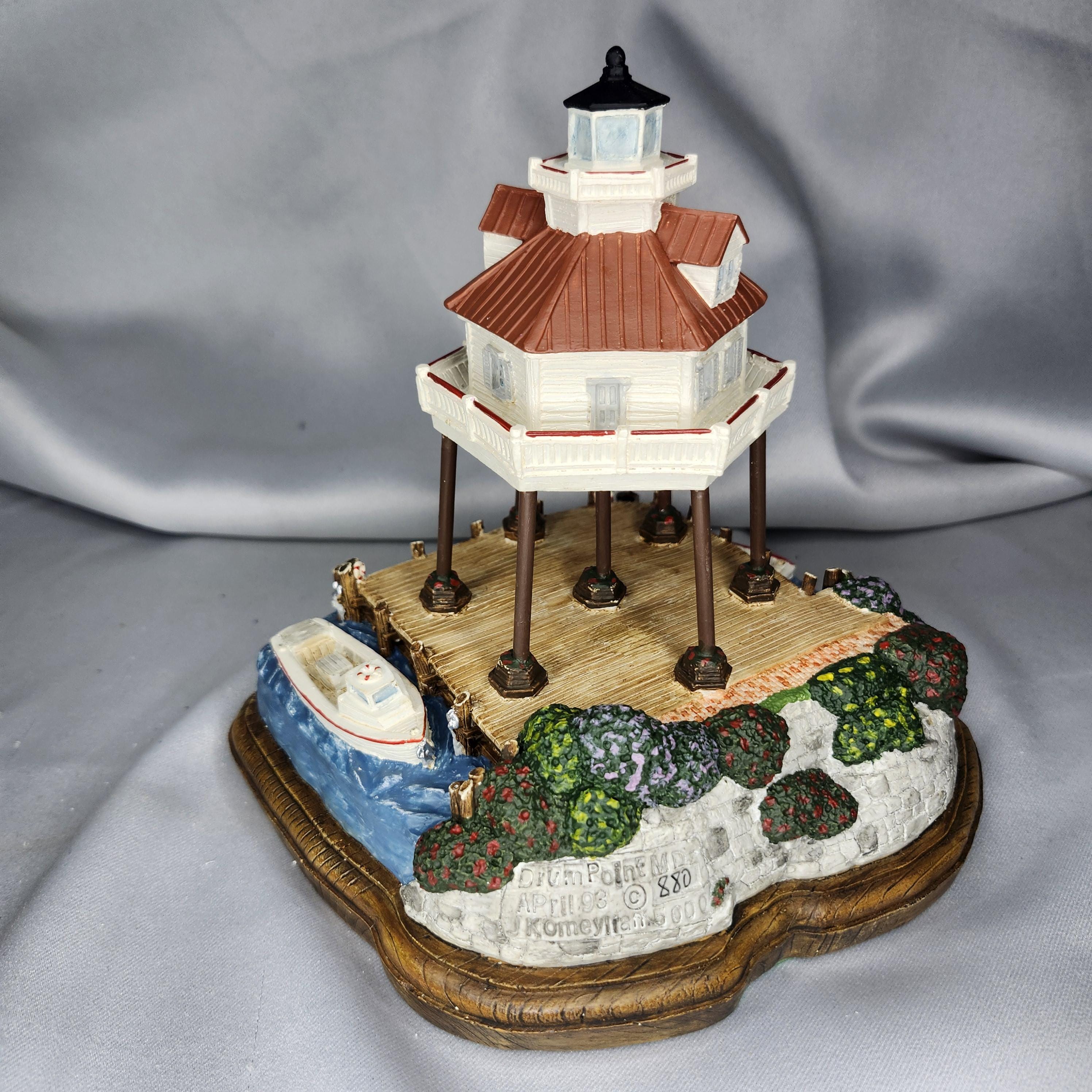 USA Lighthouses - Drum Point Maryland Number 1012- Quality Resin ...