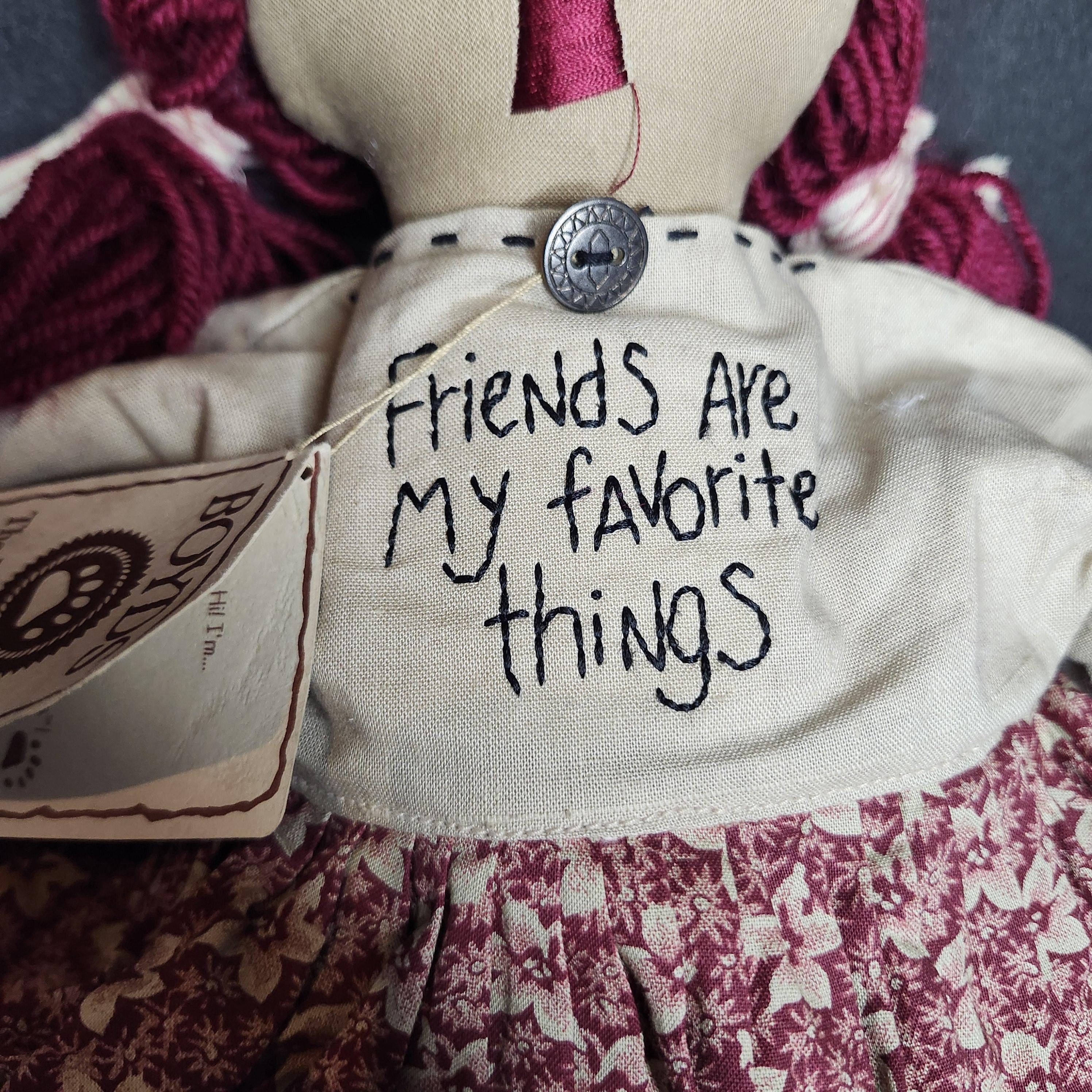 Vintage Collectible Rag Doll - Boyd’s Bears - Head Bean Series - "best ...