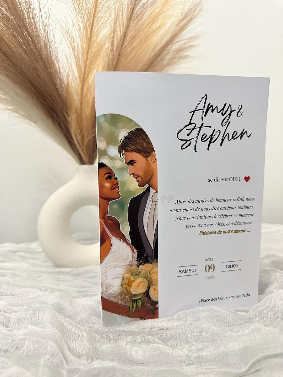 Comic Strip Wedding Invitation Wedding Illustration - Etsy UK