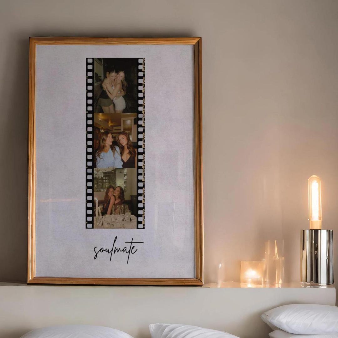 Custom Polaroid Camera Roll Print, Personalized Gift, Best Friend Gift ...