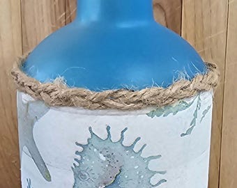 Decoupaged Bottles - Etsy