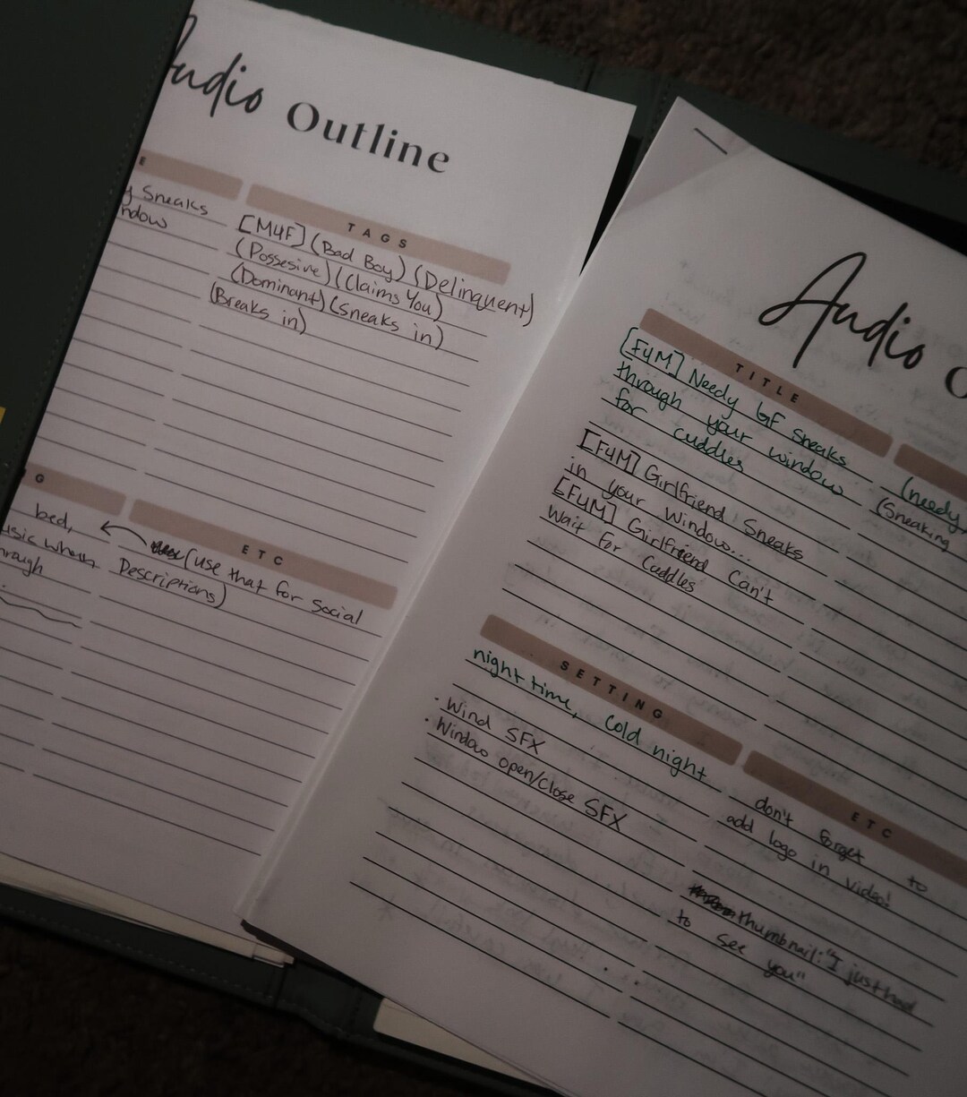 ASMR Voice Actors: Your Essential Script Writing Pdf Template Guide ...