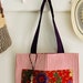 Colorful and Whimsical, Large Tote Bag. Perfect for Summer Outings and ...
