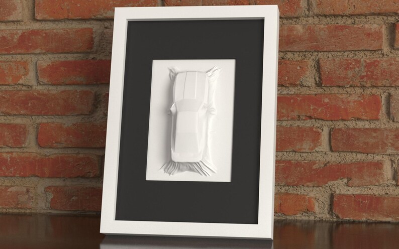 Art 3D Frame Toyota Supra Mk3 - Etsy