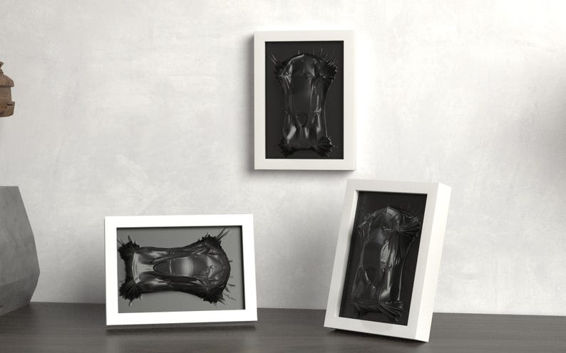 Pagani Huayra Art 3D Frame - Etsy