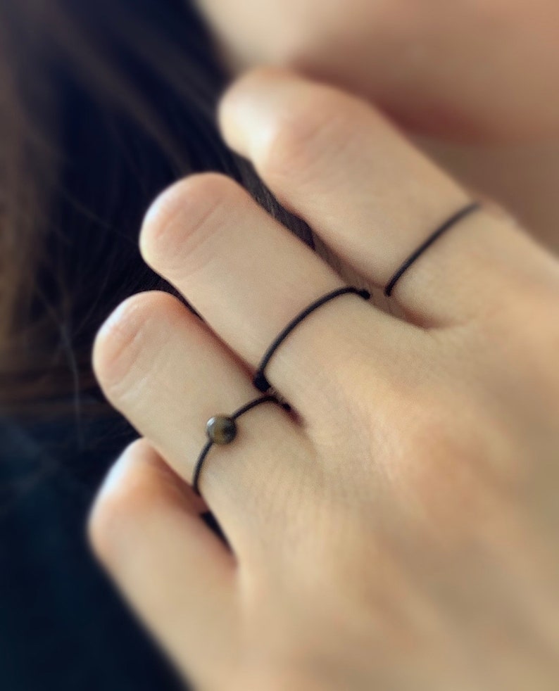 Couple Promise Rings Red String of Fate Red String Ring | Etsy