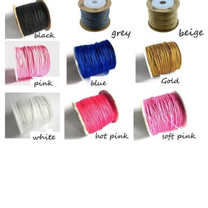 Couple Promise Rings, Red String of Fate, Red String Ring, Stacking ...