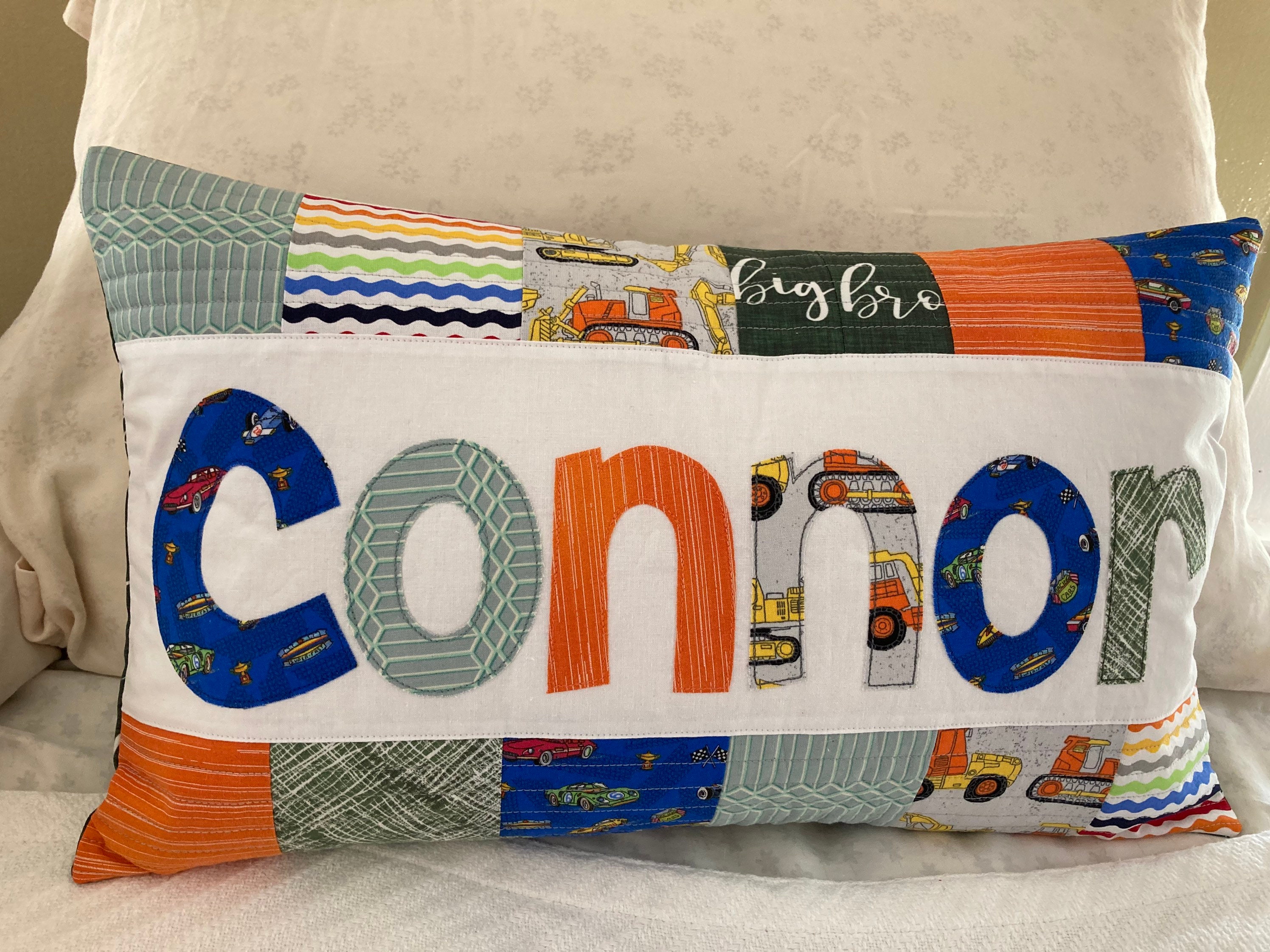 Custom Kid's Name Pillow 12 X 20 - Etsy