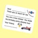 Race Car Thank You Cards Race Car Thank You Note, Fill in the Blank ...