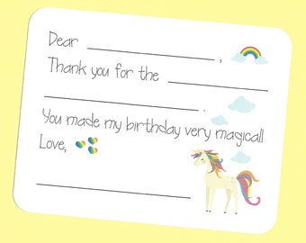 Party Thank Yous | Etsy