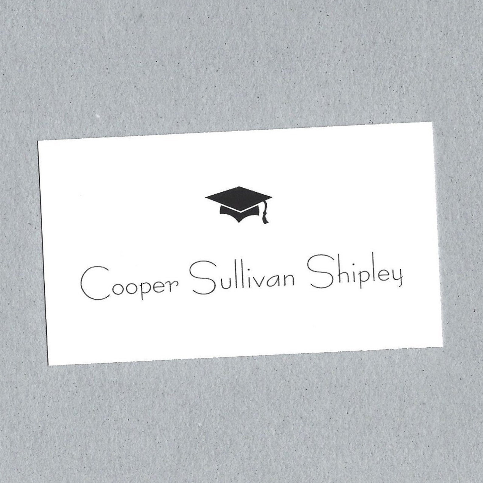 Graduation Insert Cards Graduation Announcement Insert | Etsy