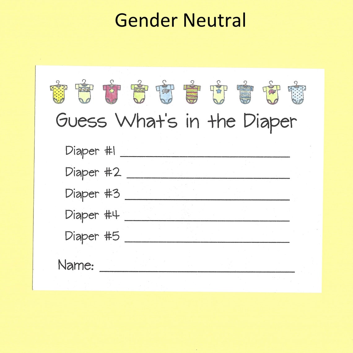 The Dirty Diaper Baby Shower Game - Chocolate Candy Shower Games ...