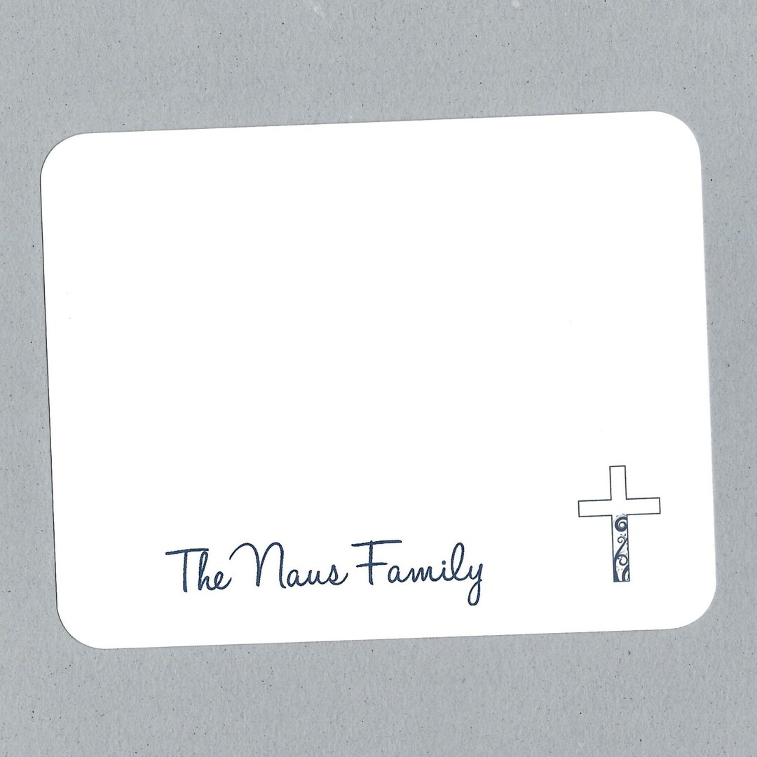 Cross Note Cards - Religious Note Cards, Christian Cross Cards, Church ...