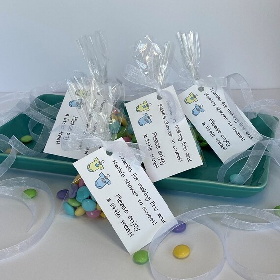 Oh so Sweet Baby Shower Favor Tags Candy Shower Favors - Etsy