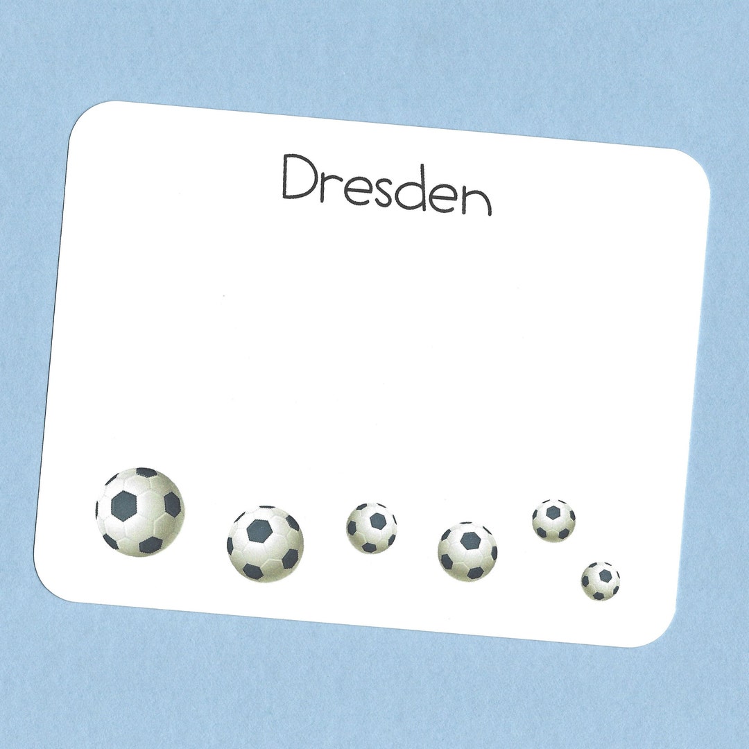 Soccer Balls Note Cards - Kids Soccer Cards, Custom Soccer Team Cards ...