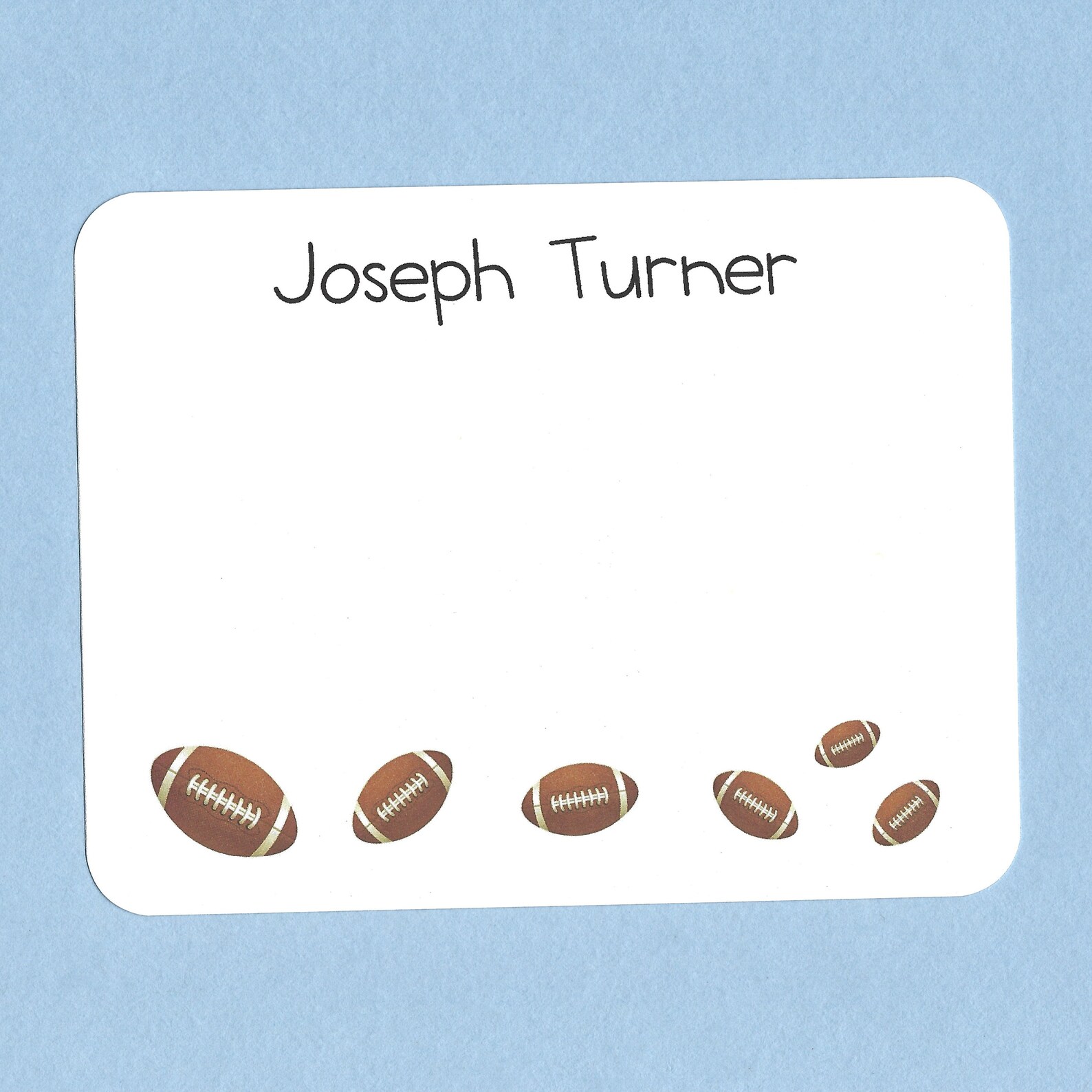 Soccer Balls Note Cards Kids Soccer Cards Custom Soccer | Etsy