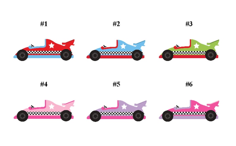 Race Car Thank You Cards Race Car Thank You Notes Toddler | Etsy