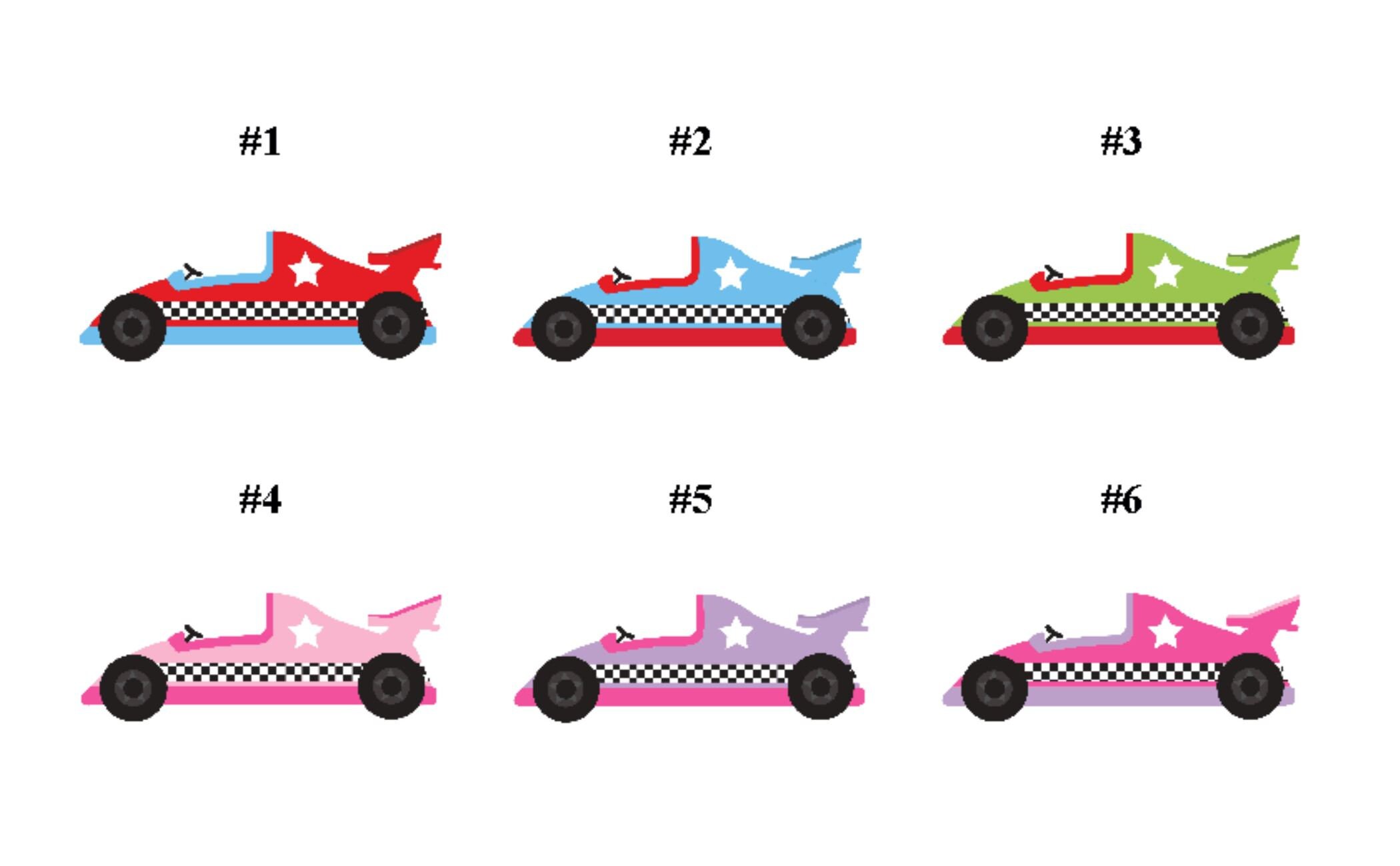 Race Car Thank You Cards Race Car Thank You Notes Toddler | Etsy