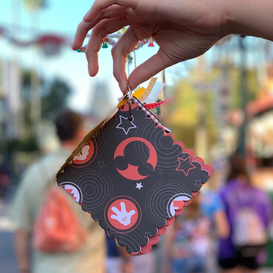 Disney Mini Scrap Book - Disney Memory Book, Disney Shower Advice Book ...