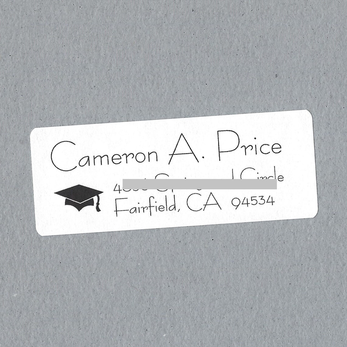 Graduation Return Address Labels 30 per Sheet Graduation - Etsy