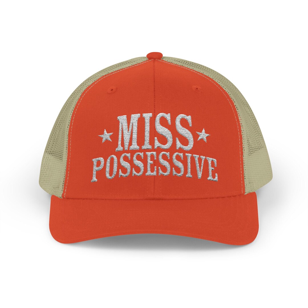 Miss Possessive Embroidered Trucker Hat - Tate Mcrae Concert Attire - Etsy