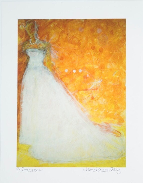 Princess Bride Print Bride Wedding Dress Art - Etsy