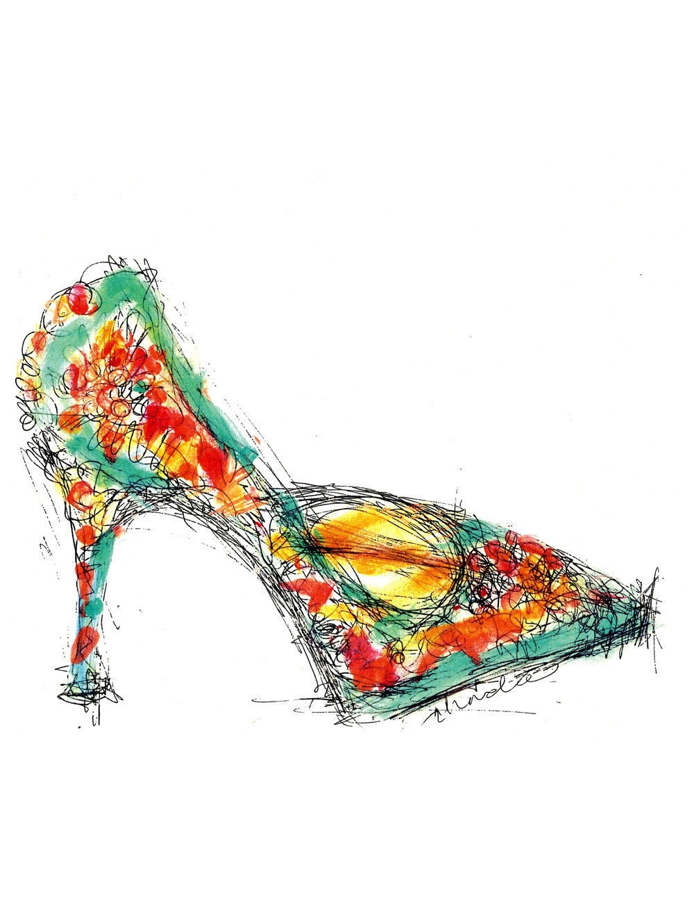 Shoe Obsession Print - Etsy