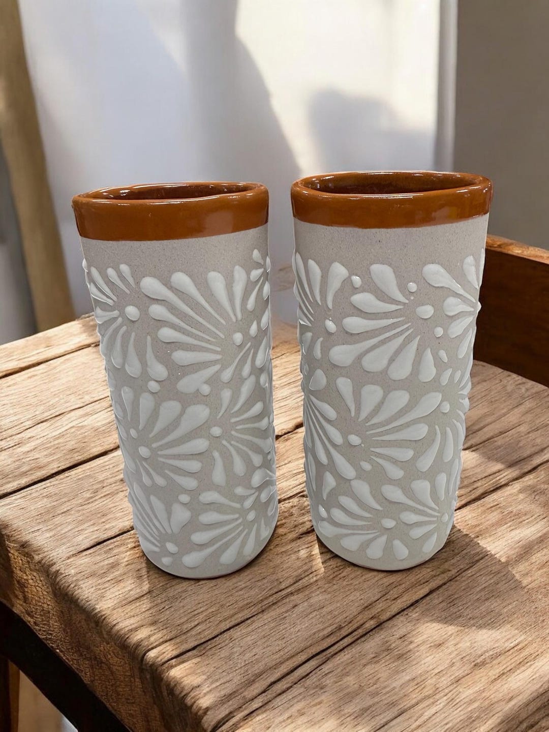 Set of 2 Mexican Cups - Etsy