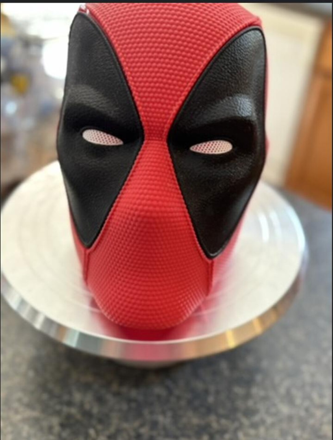 Life-size Deadpool Magnetic Mask • Collector Display Prop • Comic ...
