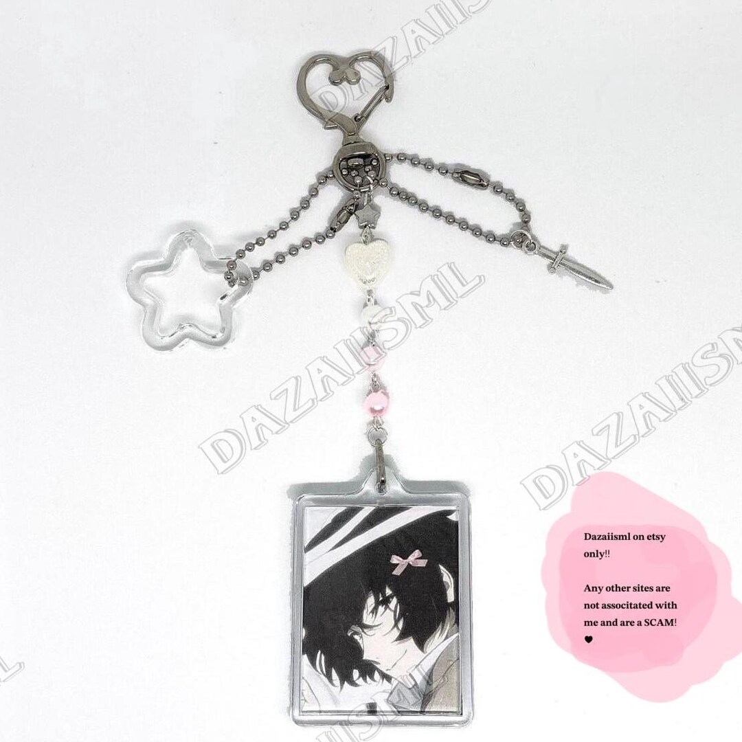 Osamu Dazai Handmade Bungou Stray Dogs Keychain - Etsy