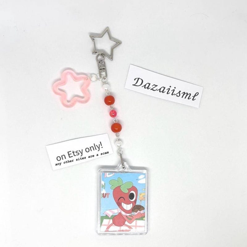 Dandy World Keychain - Etsy