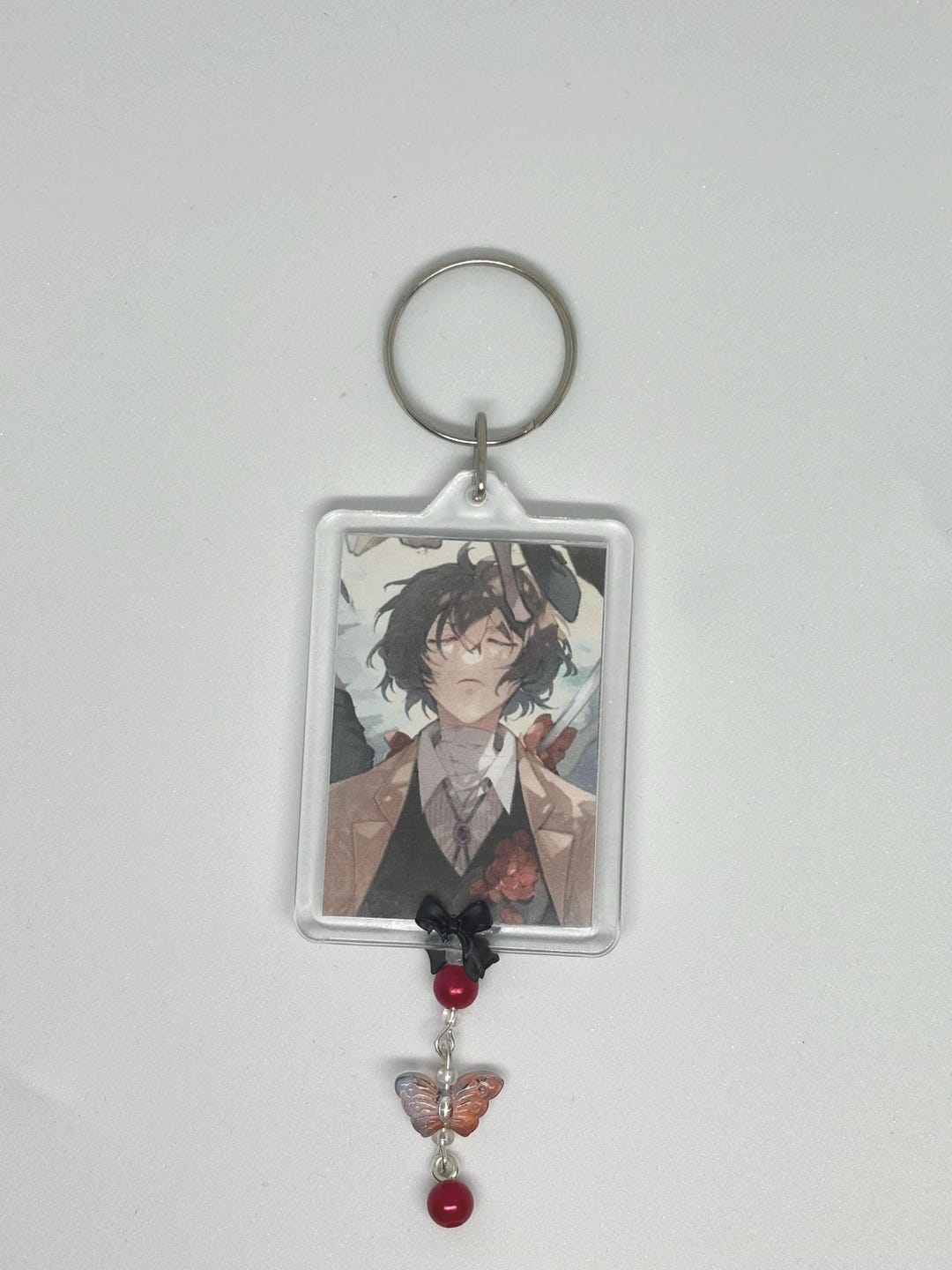 Bungou Stray Dogs Osamu Dazai Keychain BSD - Etsy