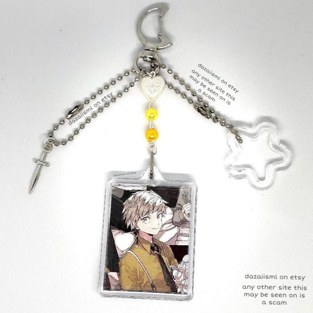 Atsushi Nakajima BSD Bungou Stray Dogs Handmade Anime Keychain - Etsy